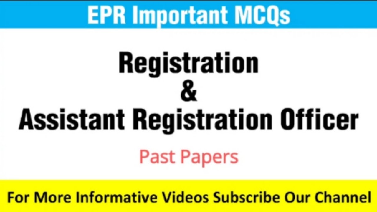 EPR registration officer || EPR jobs || EPR Employment Processing ...