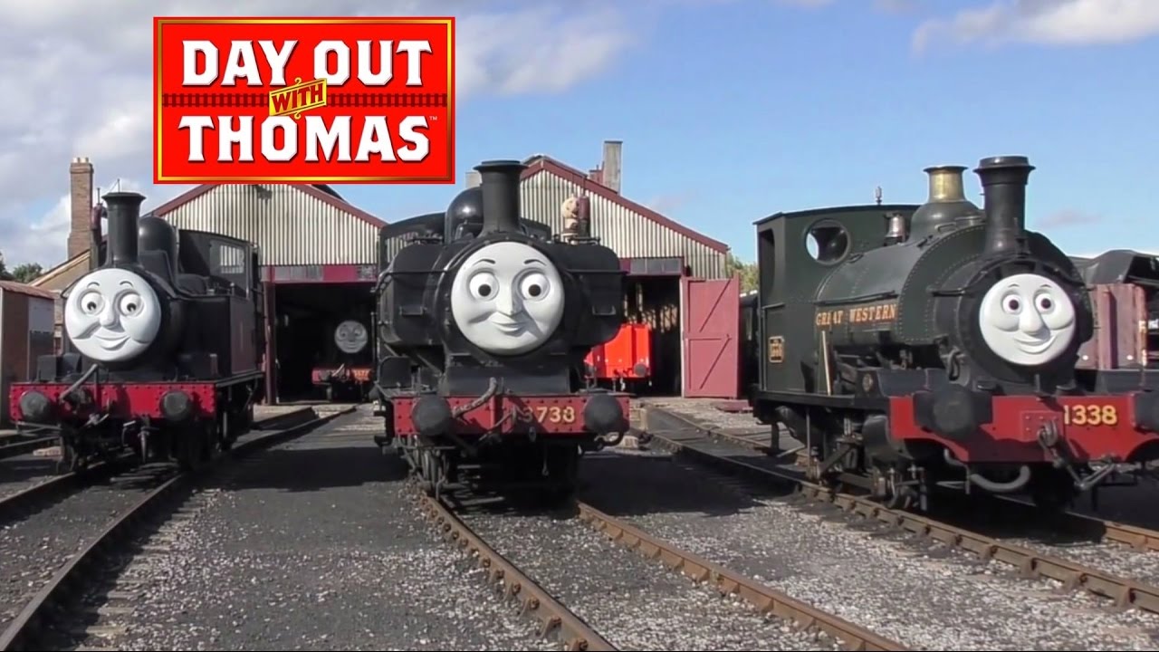 DAY OUT WITH THOMAS Thomas And Friends Engines In Real Life At Various ...
