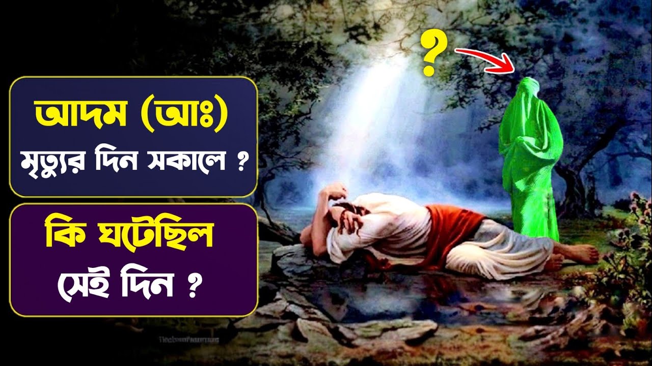 পিতা আদম ও মা হাওয়া আঃ মৃত্যুর দিন সকালে কি হয়েছিল 😥 সকল 7462