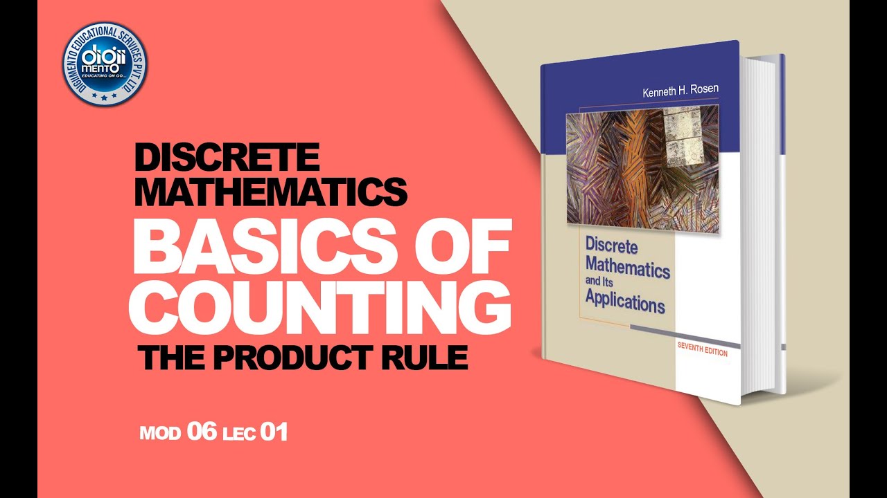 Discrete Mathematics Mod06 Lec01 Basics Of Counting The Product Rule Youtube