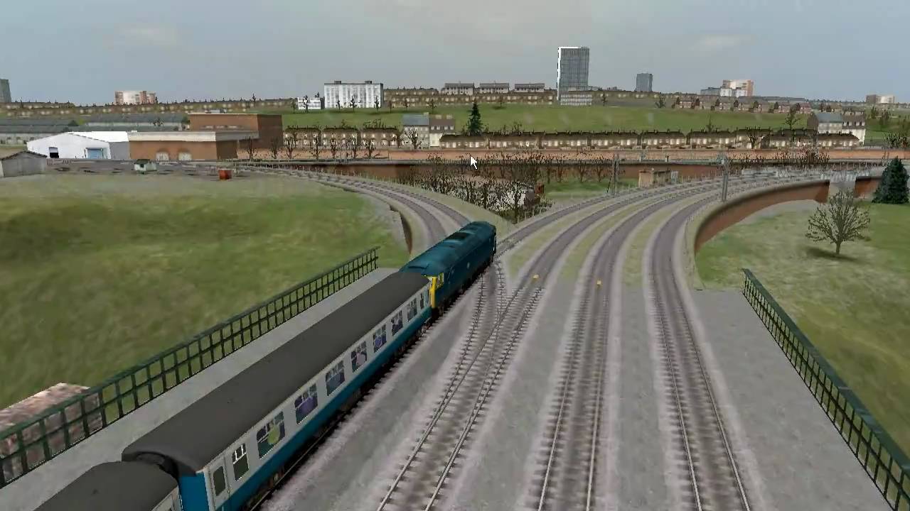 Railworks / Rail Simulator York Newcastle Giant Train Set 720p - YouTube