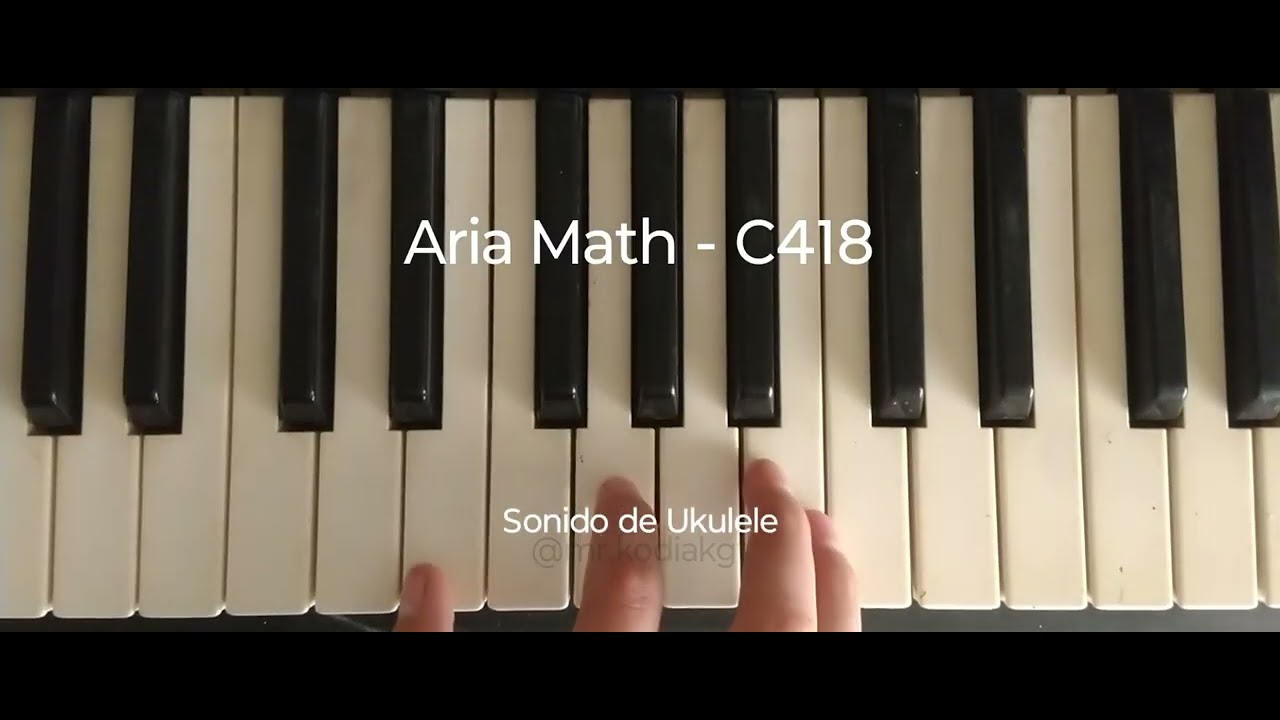 Aria Math - C418 | Ukulele Song Cover - YouTube