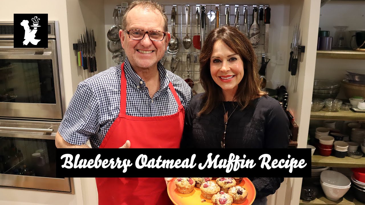 Melanie Roberson's Blueberry Oatmeal Muffin Recipe - YouTube