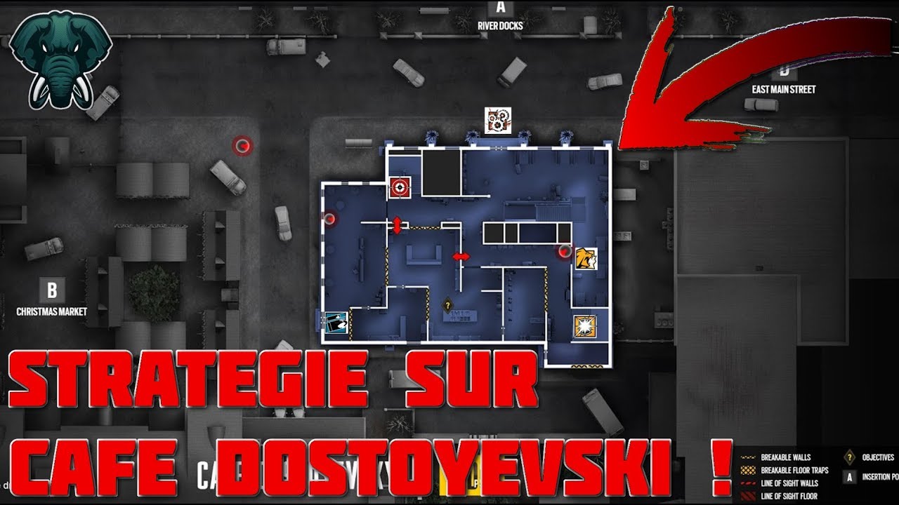 LES MEILLEURS STRATÉGIES SUR CAFÉ DOSTOYEVSKI ! - Rainbow Six Siege ...