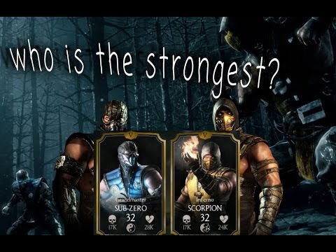 GRANDMASTER VS. INFERNO | Scorpion and Sub-Zero Gameplay | MKX MOBILE ...