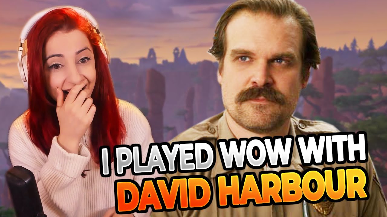 I played WoW with David Harbour | He watches Asmongold?! - YouTube