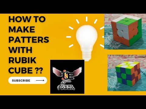 How to make patterns with Rubic cube😉👍//#cubers #patterns ... - YouTube