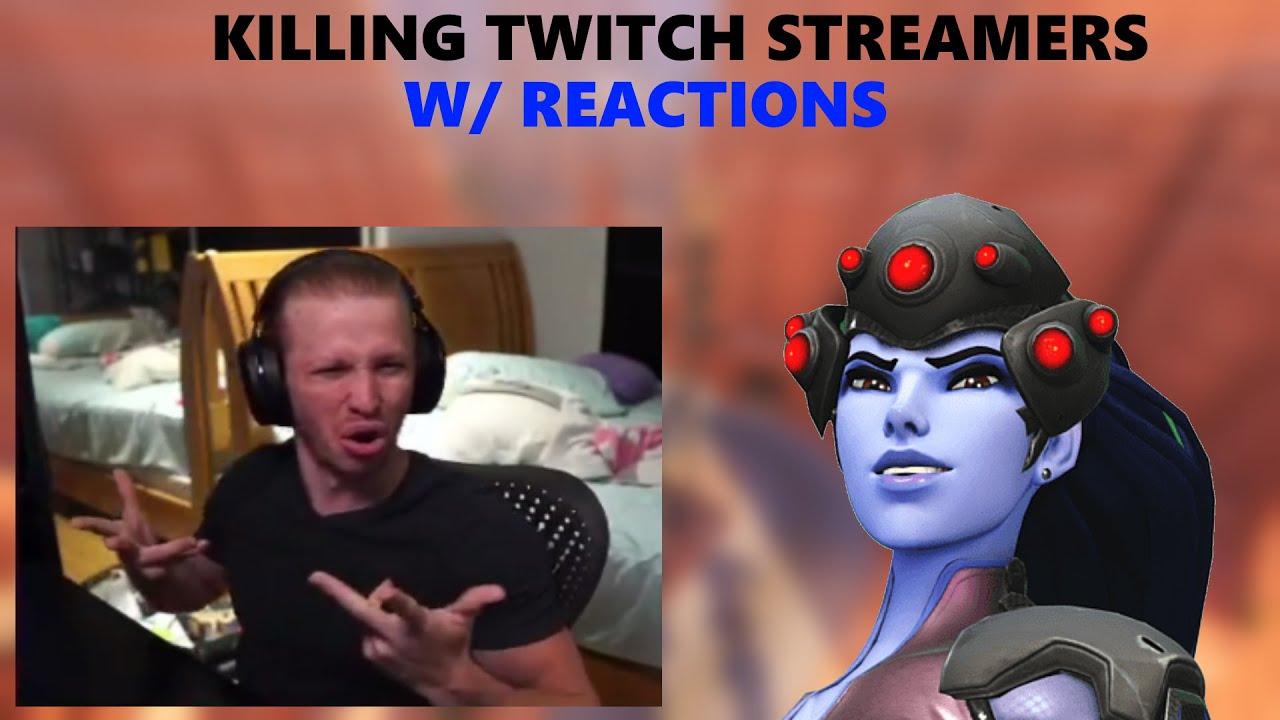 Twitch Streamers React to my Widowmaker (Overwatch) - YouTube