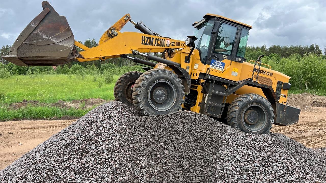Купил фронтальный погрузчик HZM XC300! Что с ним стало за два года? - YouTube