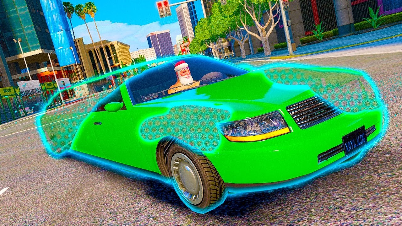 DEI FUGA COM O CARRO QUE FICA INVISIVEL - YouTube