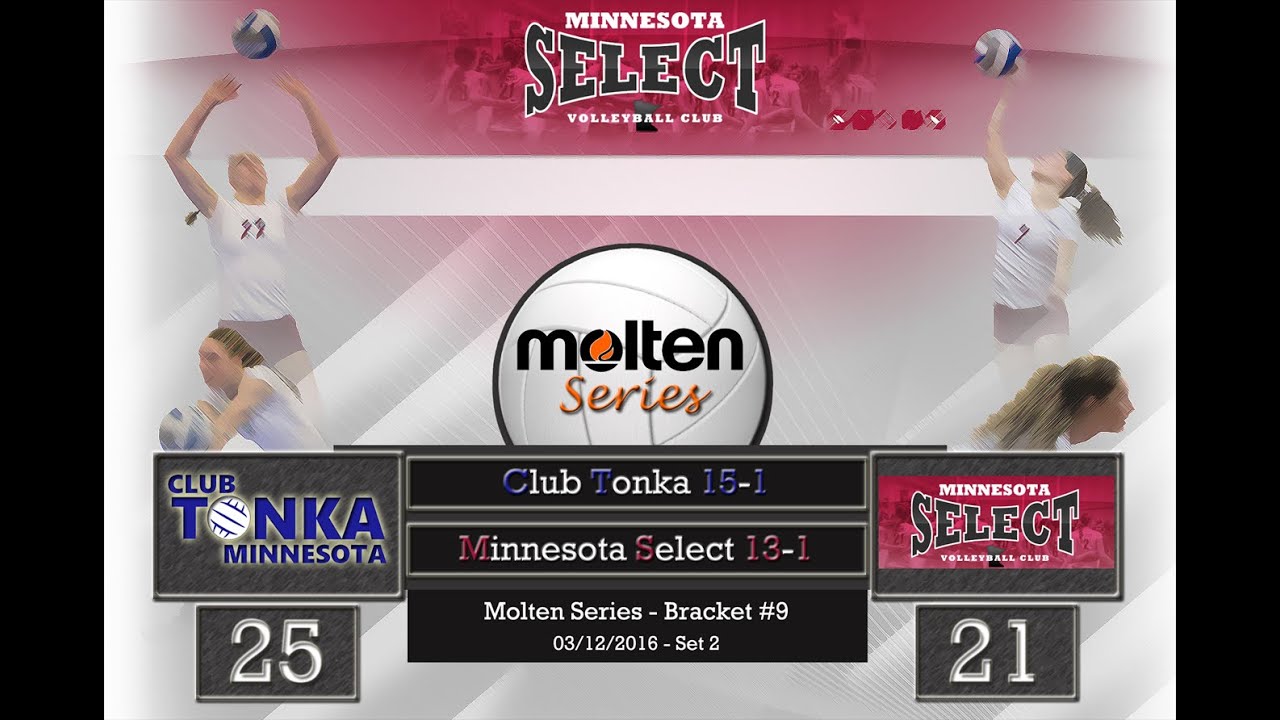 2015-16 MN Select 13-1 Volleyball vs Club Tonka 15-1 Set 2 - 3/12/2016 ...