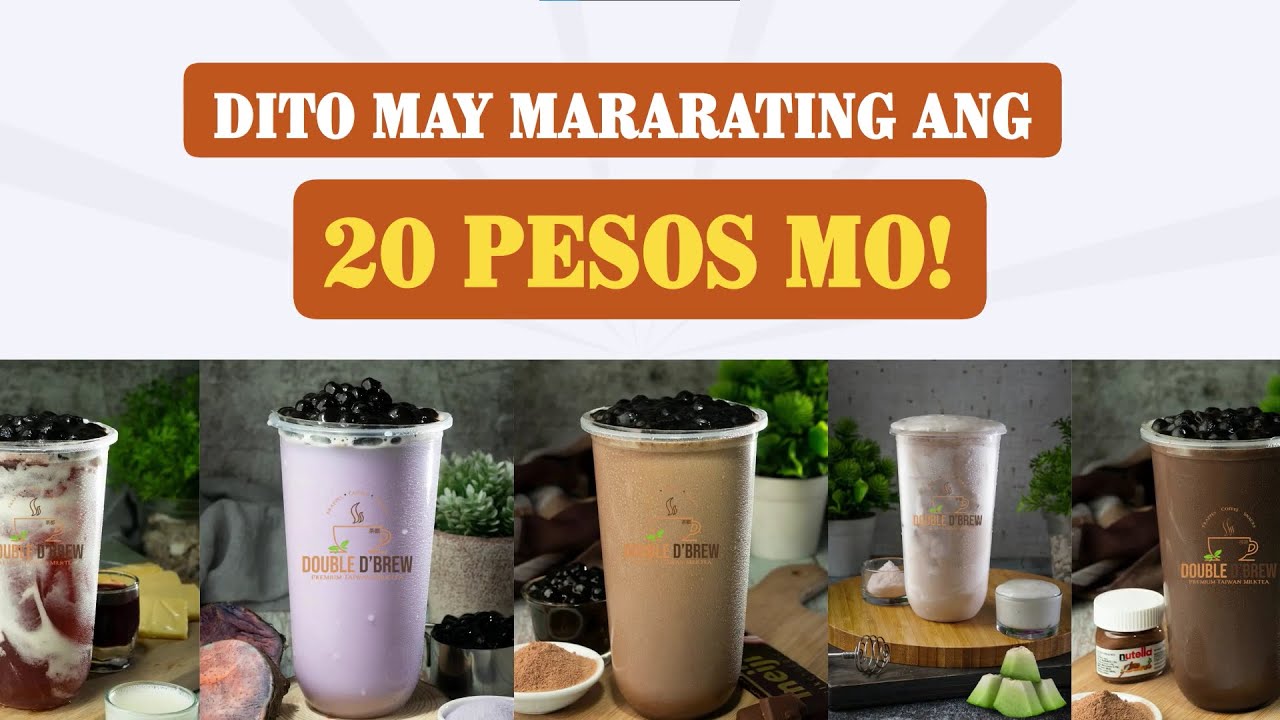 Double D' Brew Premium Taiwan Milktea - YouTube