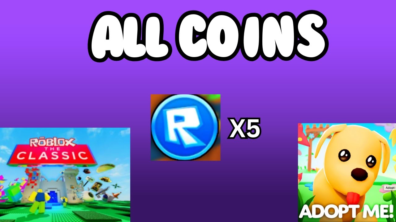 HOW TO GET *ALL* 5 TOKENS/COINS IN ADOPT ME (roblox classic event ...