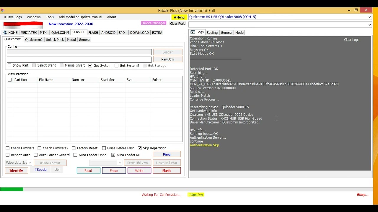 Auto Detect Model Chip or CPU Qualcomm Bypass Auth New Methode - YouTube