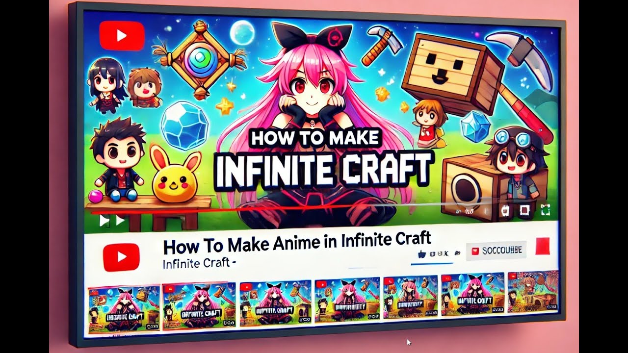 How to Make Anime in Infinite Craft Game of Neal Fun - YouTube