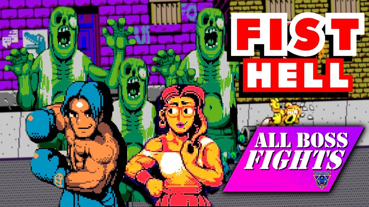 Fist Hell (UFO 50/Steam) ALL BOSSES - YouTube