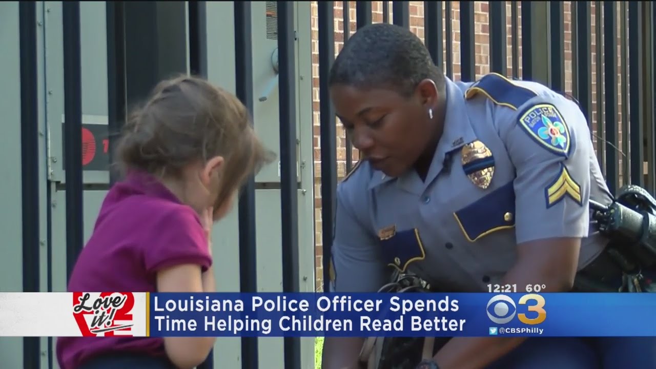 Police Helping Children