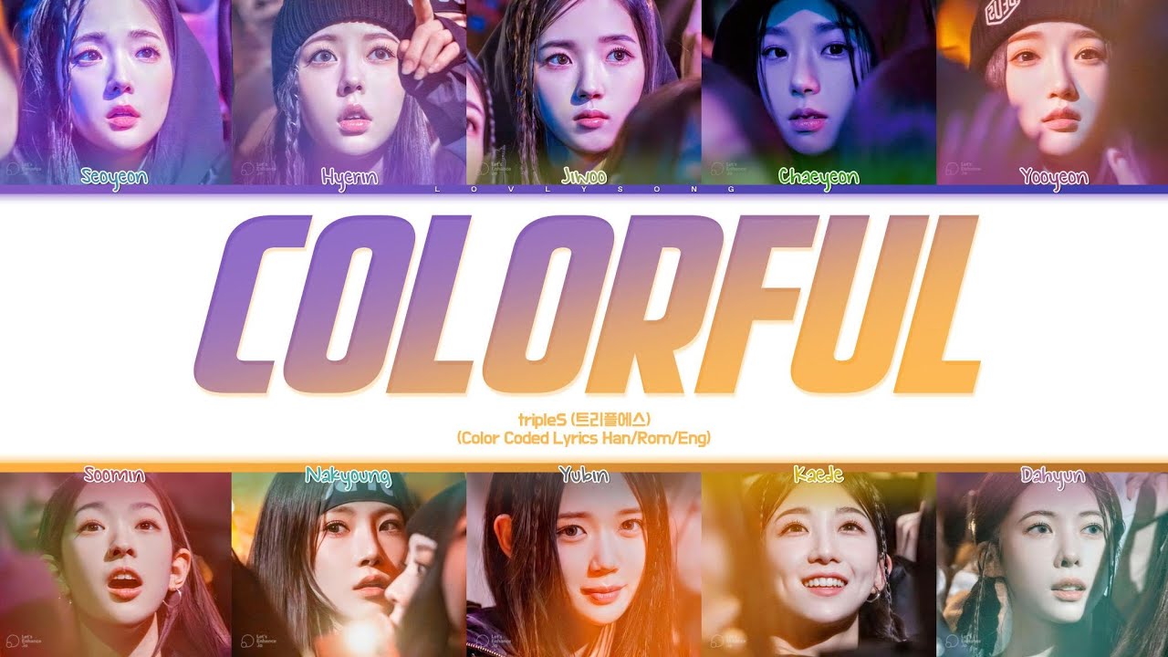 tripleS (트리플에스) – Colorful (Color Coded Lyrics) - YouTube