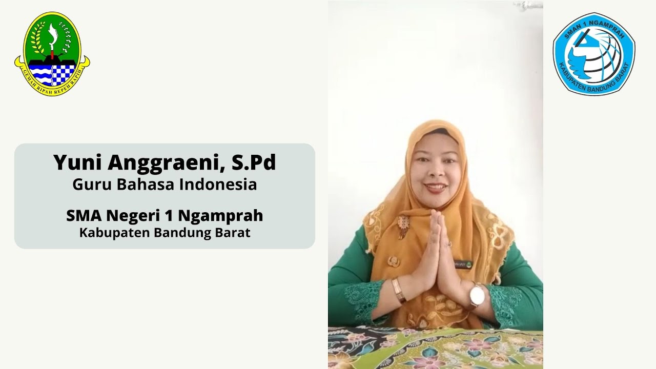 Kampanye Kinerja ASN Jawabarat - Yuni Anggraeni, S.Pd - SMAN 1 Ngamprah ...