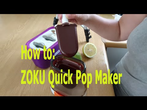 How to make popsicles - ZOKU Quick Pop Maker - YouTube