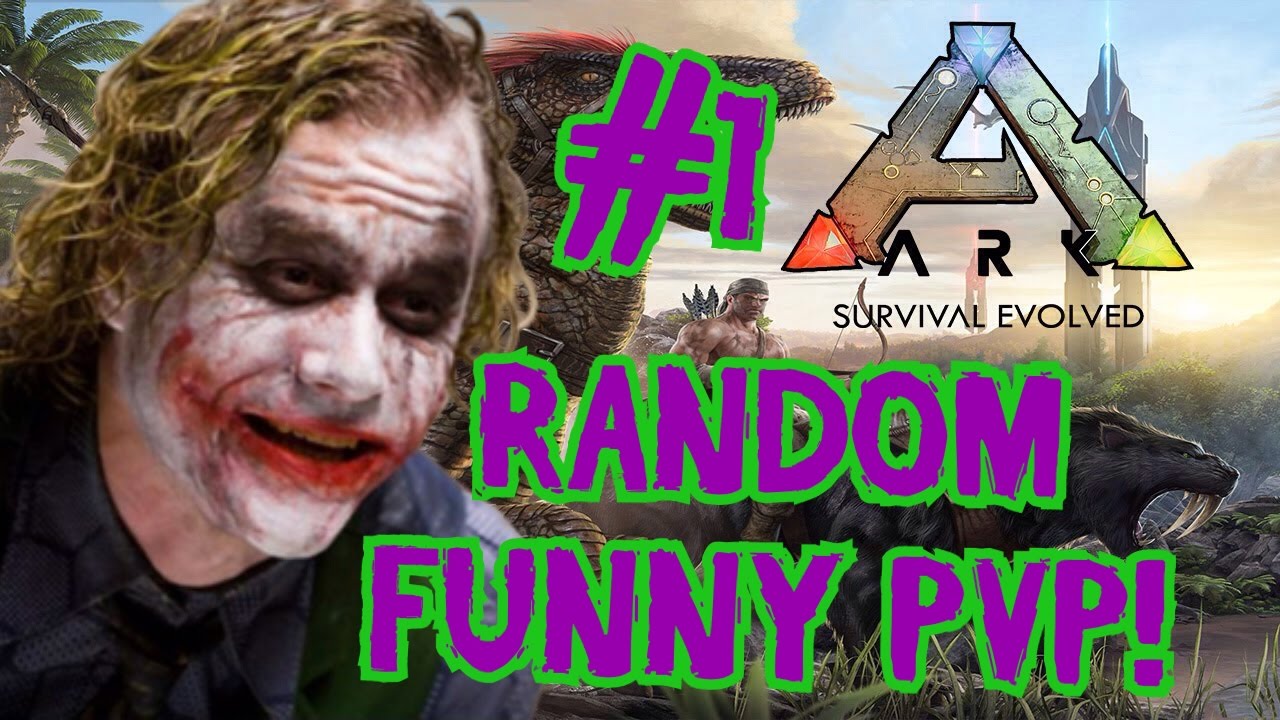 Ark Survival Evolved: Random Funny PvP Moments 1! - YouTube