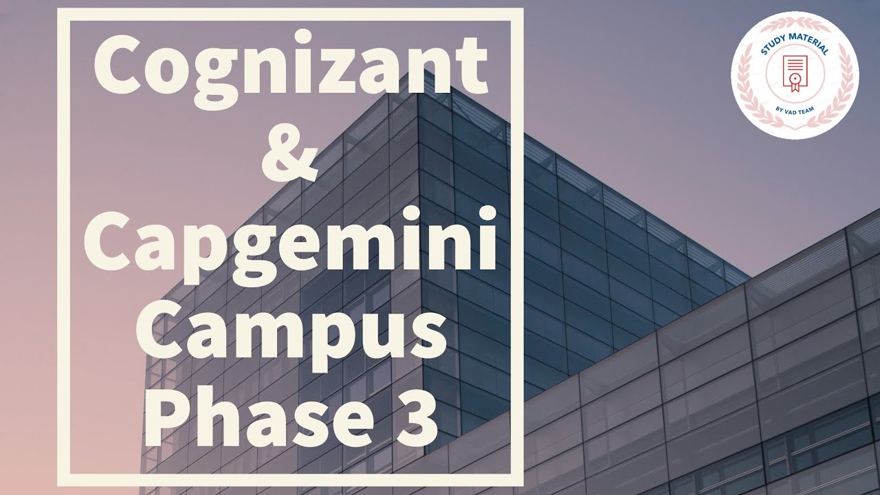 Cognizant Pune Campus | Capgemini Pune Campus | Cognizant/Capgemini ...