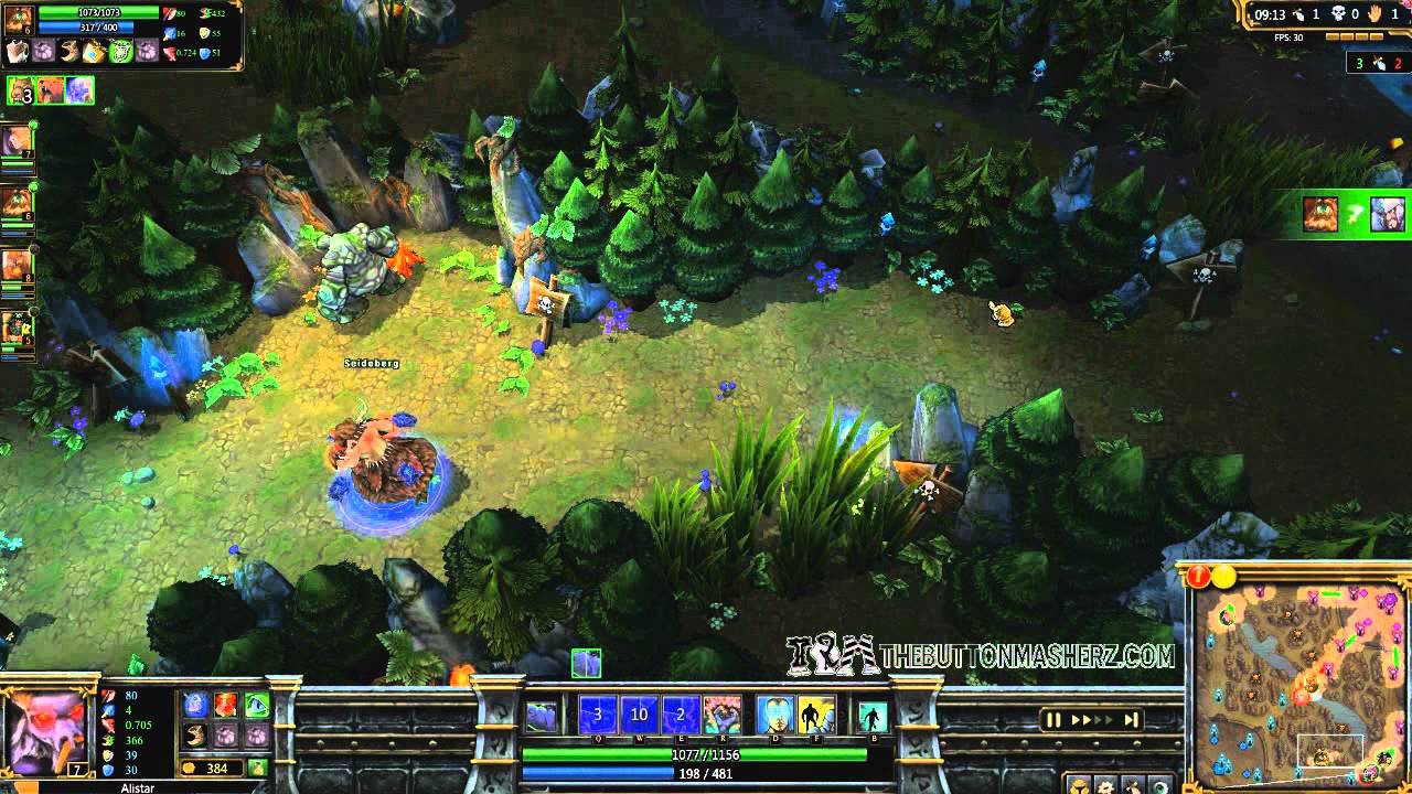 League of Legends 127 - Alistar the MooMoo Cow of Support - YouTube