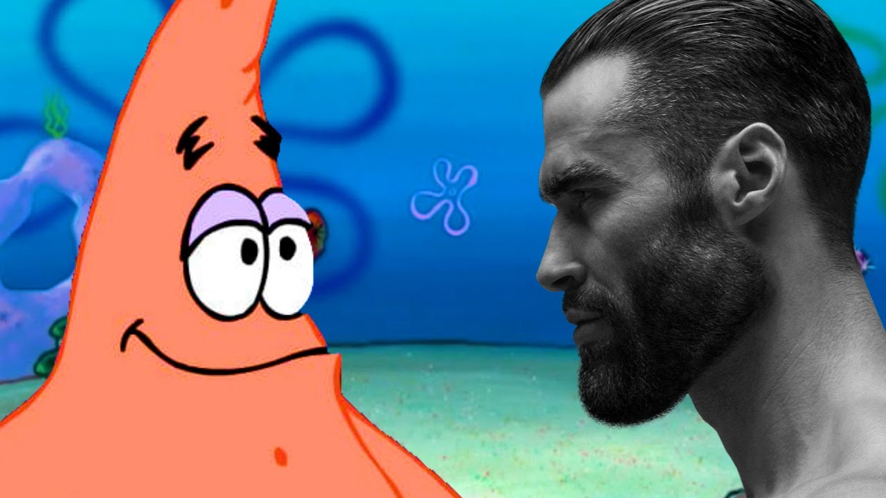 how to become gigachad | spongebob meme - YouTube