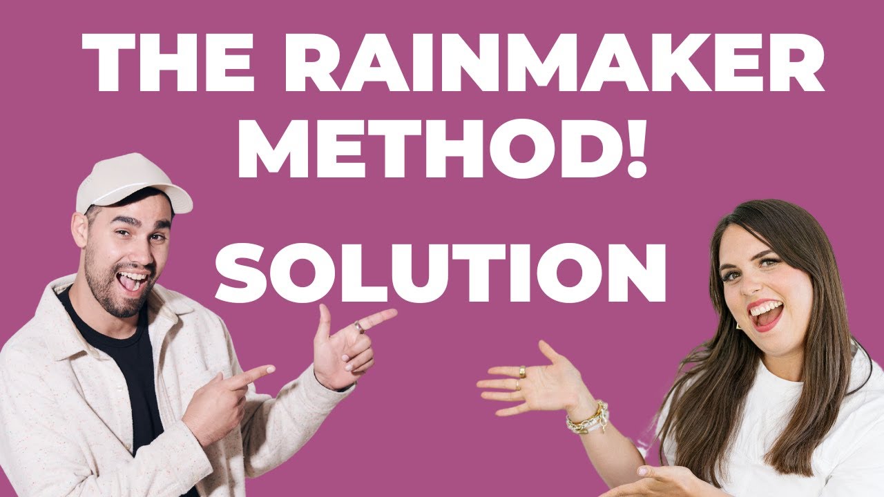 Diving Deep On "The Rainmaker Method" - Part 2: SOLUTION - YouTube