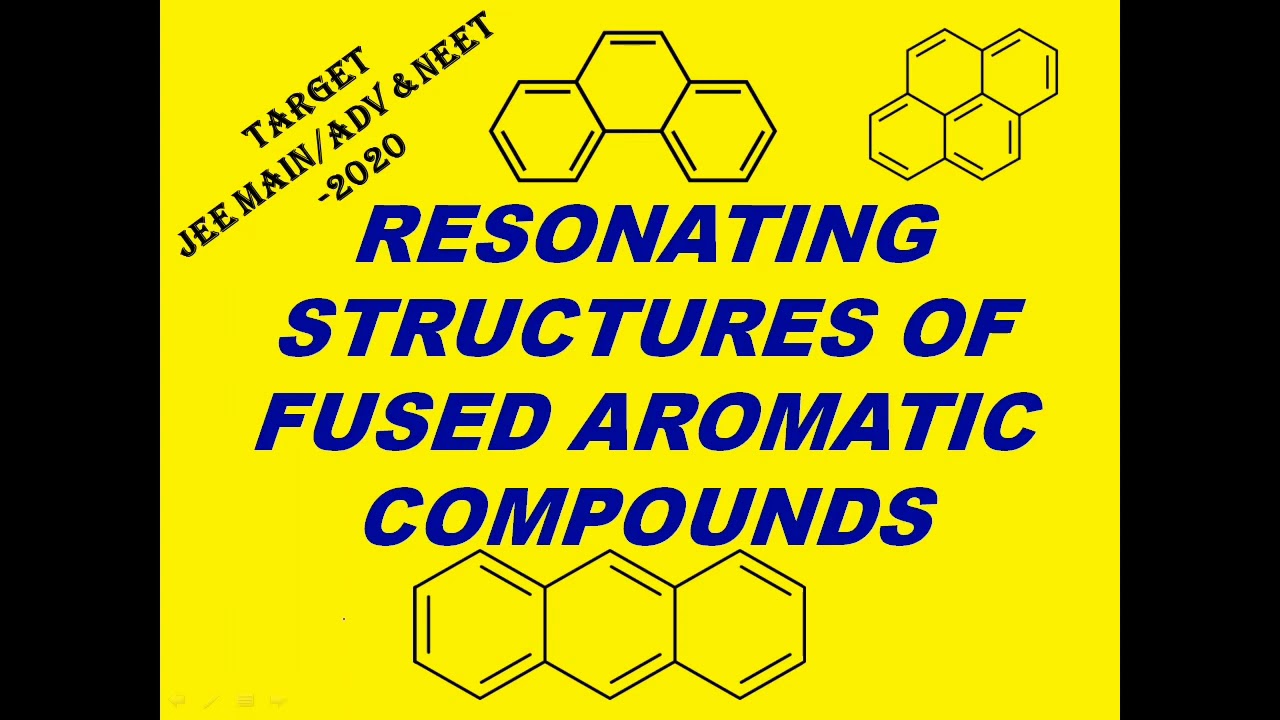 Resonating structures of napthalene,anthracene, phenanthrene & pyrene ...