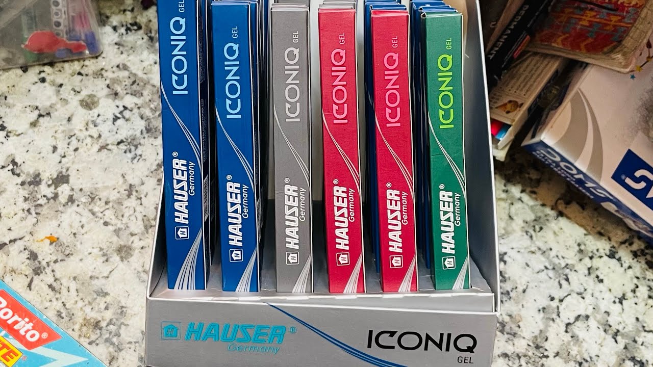 "Hauser ICONIQ Gel Pen Review: Best Gel Pen at ₹20! | Affordable Smooth ...
