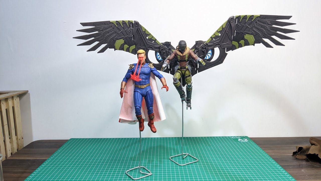 DIY Stand Action Figure dari Kawat | Action Figure Stand From Wire ...