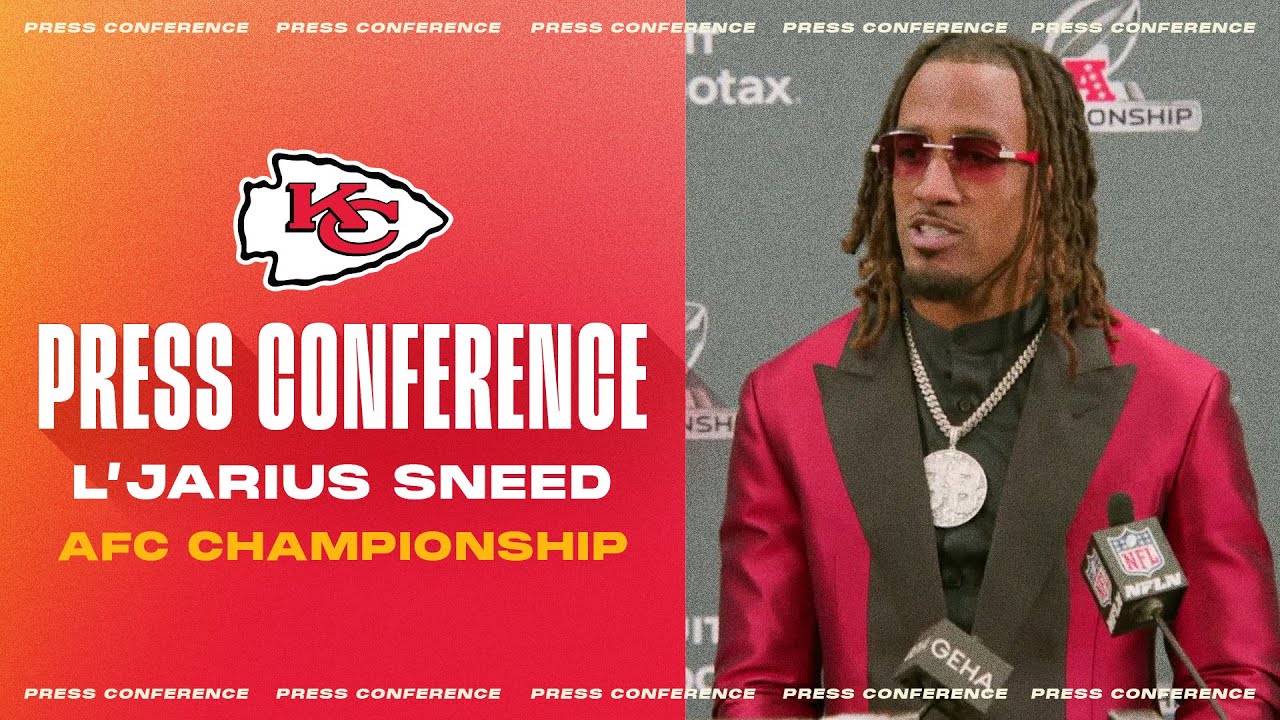 L’Jarius Sneed: “We kept going and look where we’re at now” | AFC ...