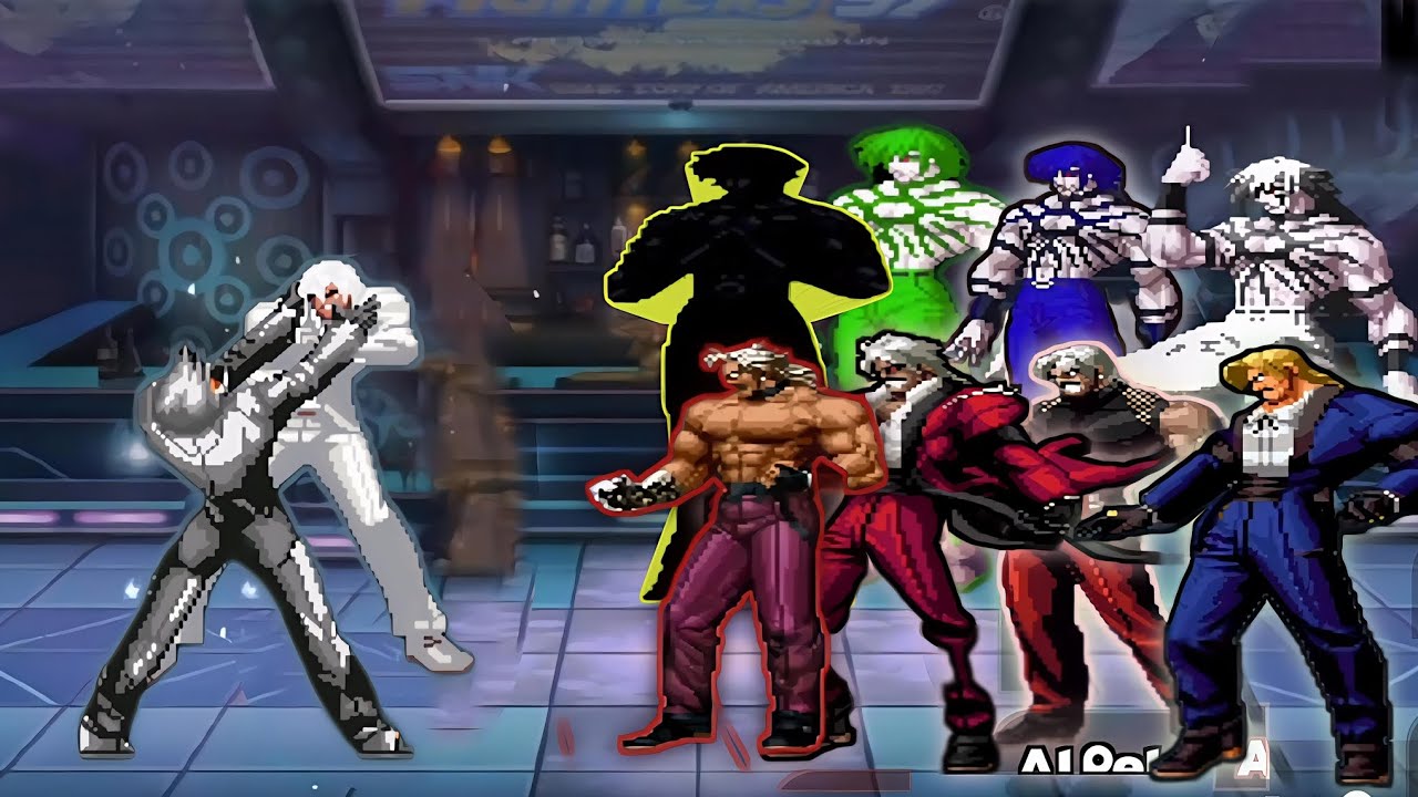 [kof mugen] Original kalou Vs Team Rugal and Team Orochi - YouTube