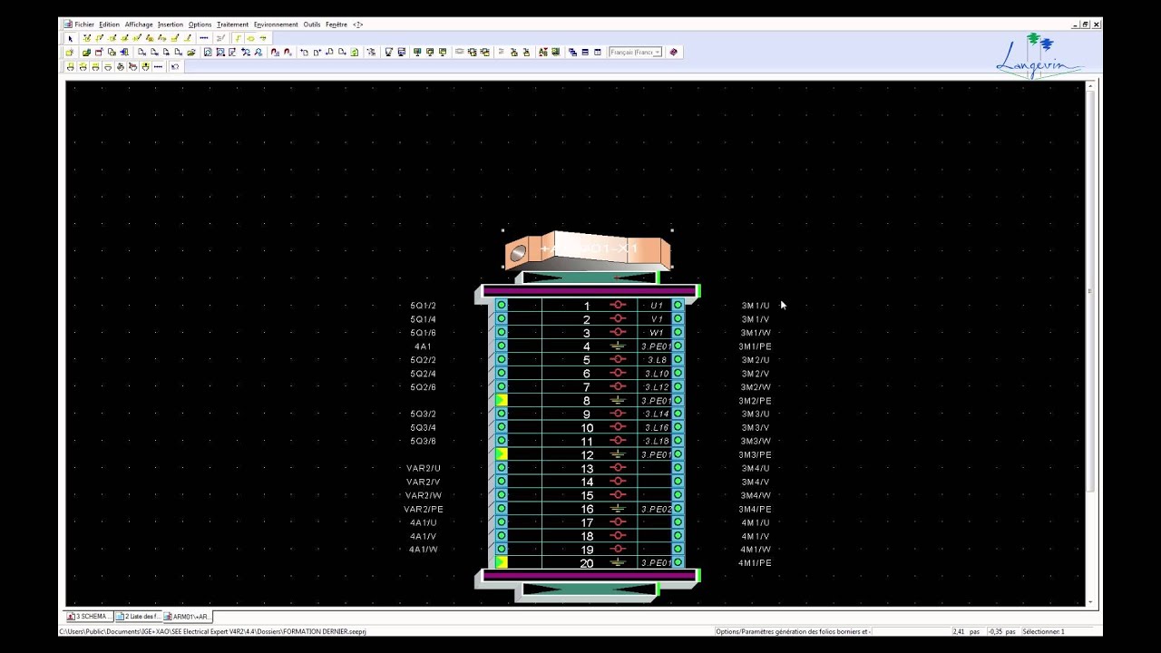 021 Changement du type de borne (3D) pour la génération folio d'un ...