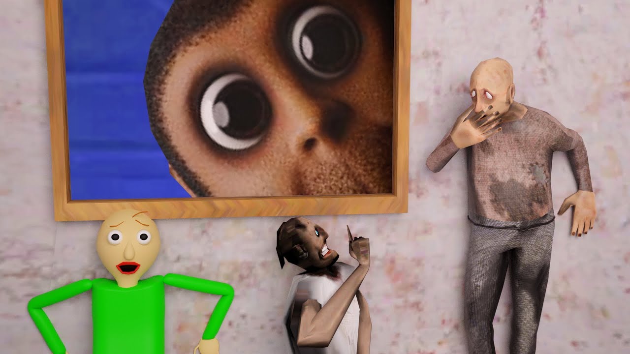 Granny vs Evil Obunga horror animation - YouTube