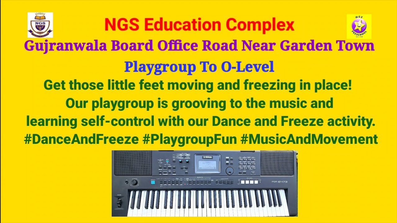 Get those little feet moving and freezing in place! Our playgroup is ...
