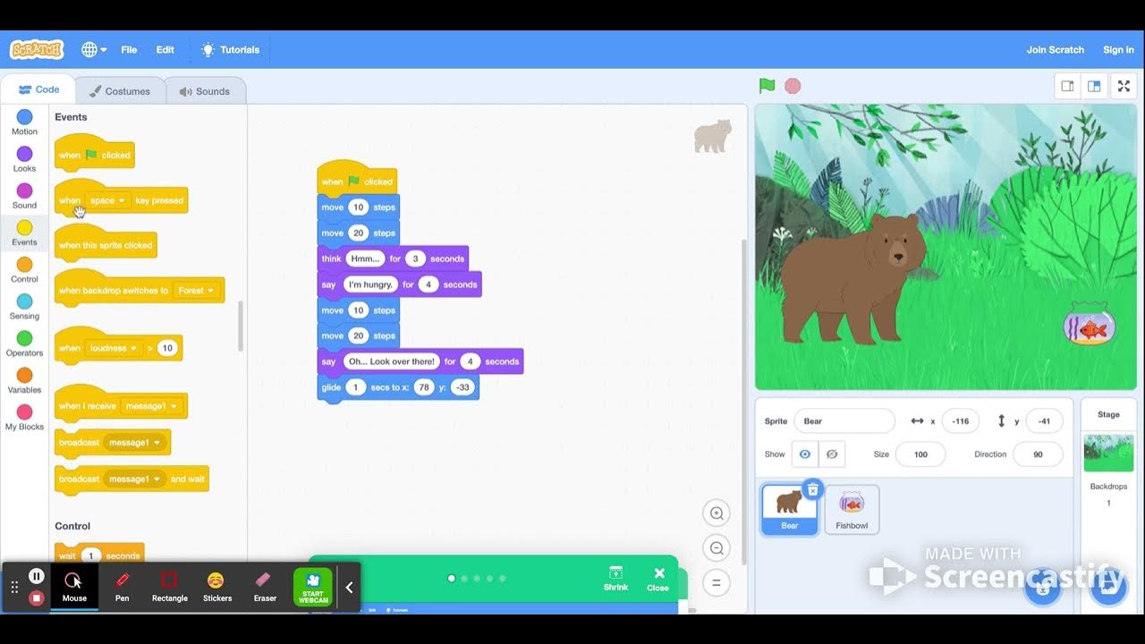 Scratch Animation Tutorial - YouTube