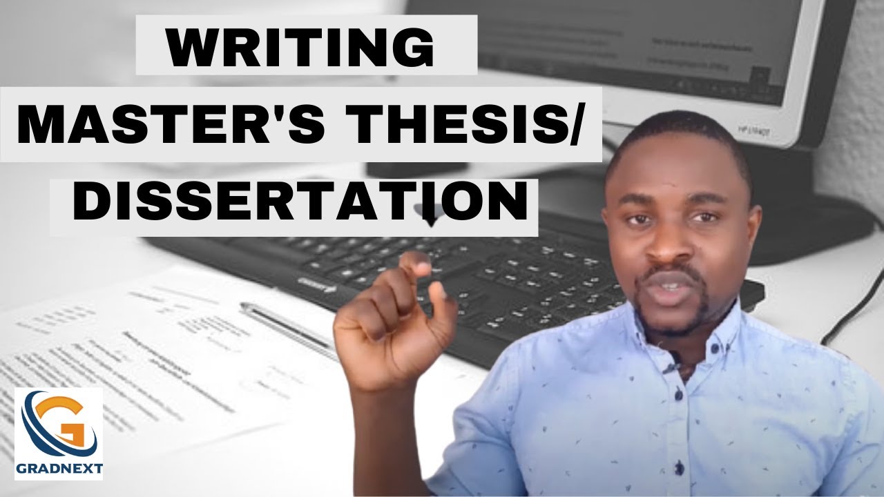 How To Write A Masters Thesis Tips On Writing Dissertation Youtube