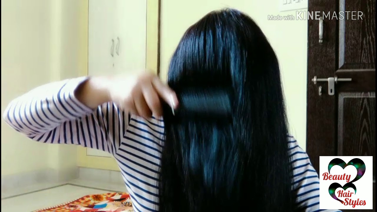 ASMR Brushing hair over face in real sounds || sounds in hair brushing ...