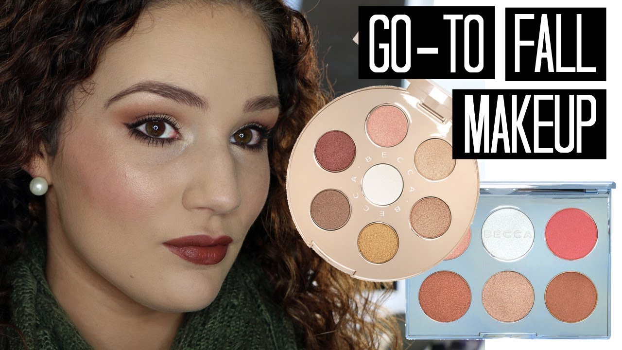 Easy Fall Makeup Tutorial using Becca's Après Ski Glow Collection - YouTube