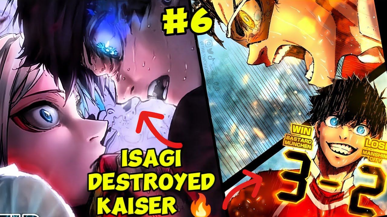 Isagi Destroyed Everyone 🔥| Bastard München Vs Manshine City (Full ...