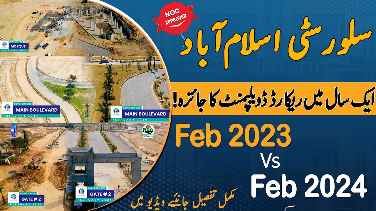 Comparison of Silver City Development Progress: February 2023 Vs ...