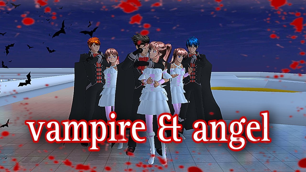 VAMPIRE AND ANGELS ||#Epsd.4|PENYIHIR TERNYATA??||SAKURA SCHOOL ...