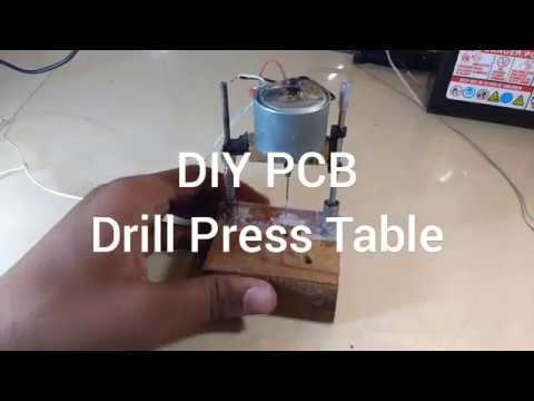 DIY PCB Drill Press Table - YouTube