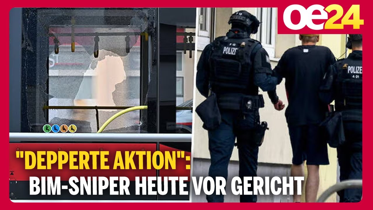 "Depperte Aktion": Bim-Sniper vor Gericht - YouTube