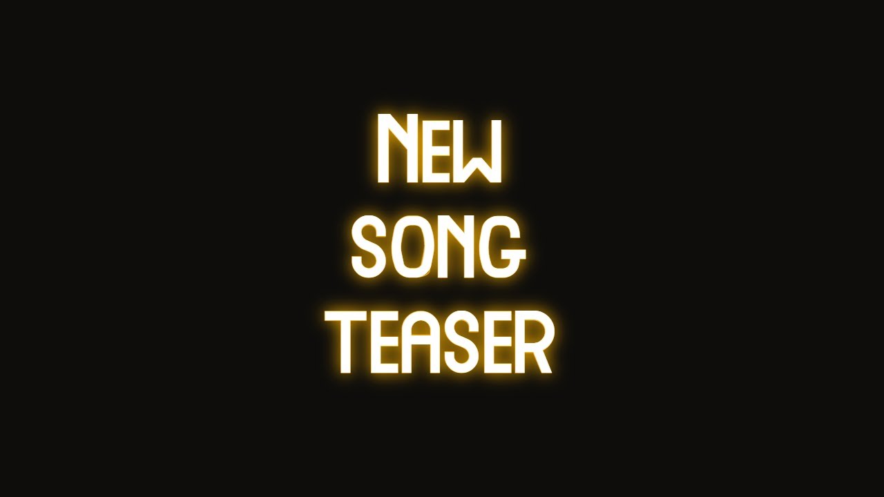 New song teaser - YouTube