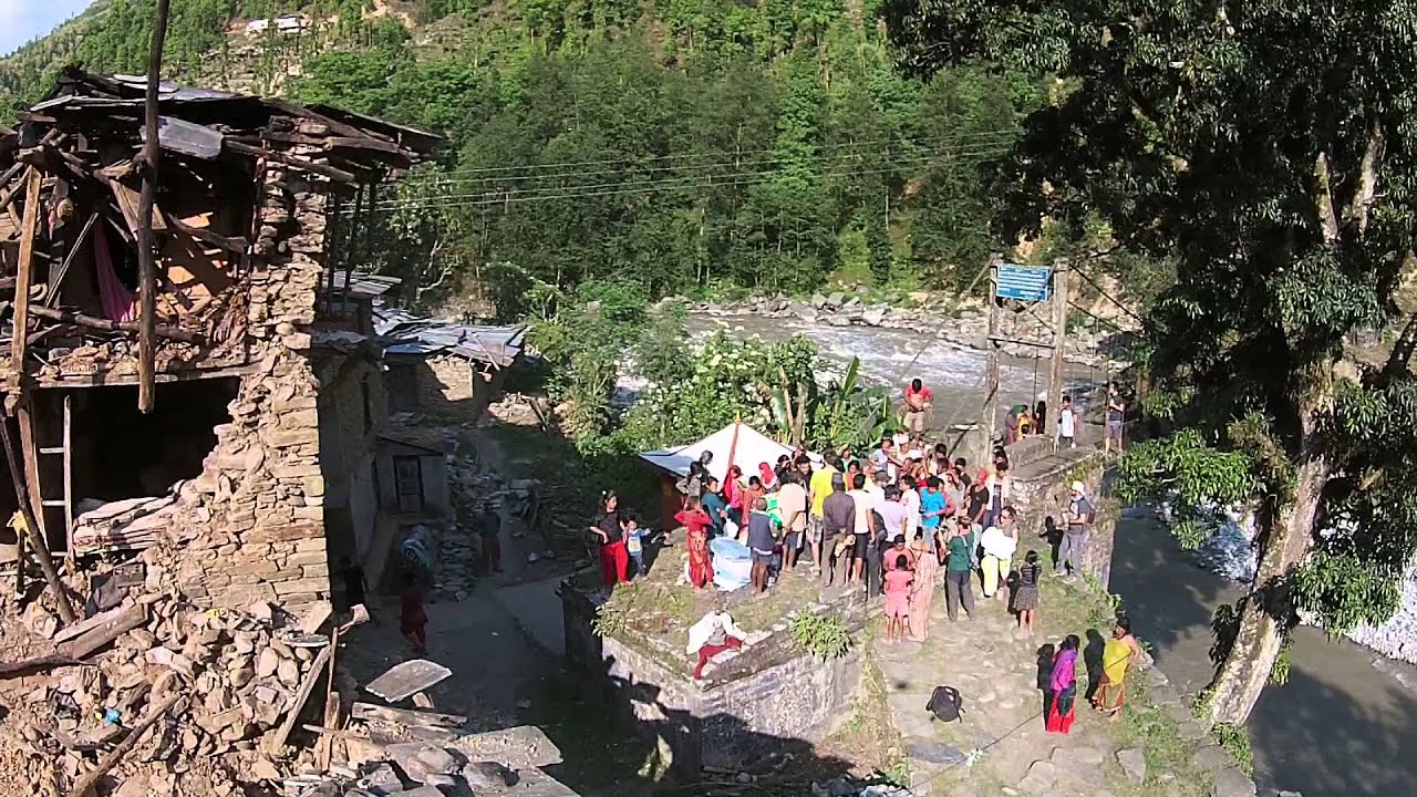 First delivery of aid for Batase - YouTube