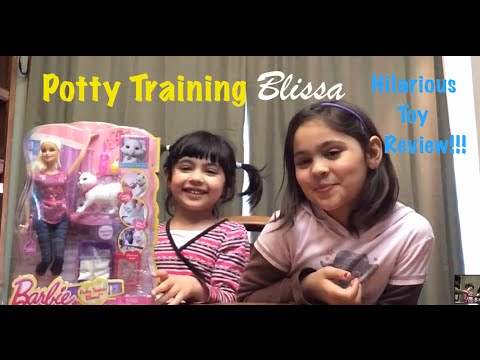 Potty Trainin' Blissa - Barbie's Cat and pee-pee Litter Box - Funny Toy ...
