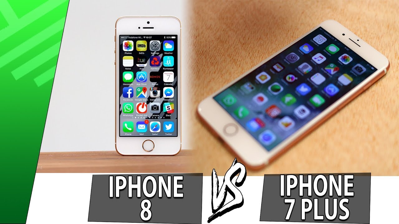 IPhone 8 VS IPhone 7 Plus | Comparativa | Review | Unboxing - YouTube